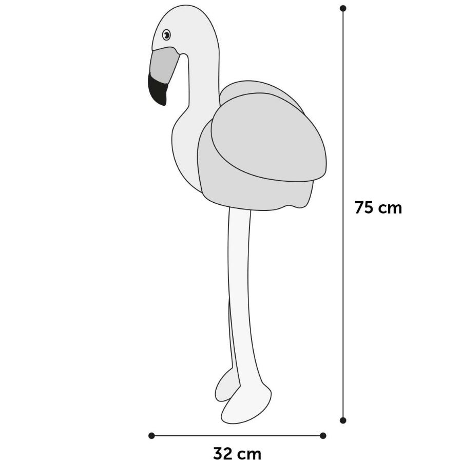 FLAMINGO Igračka za pse Ptica Flamingo Ando Pink, plišana, 75cm – Pet ...