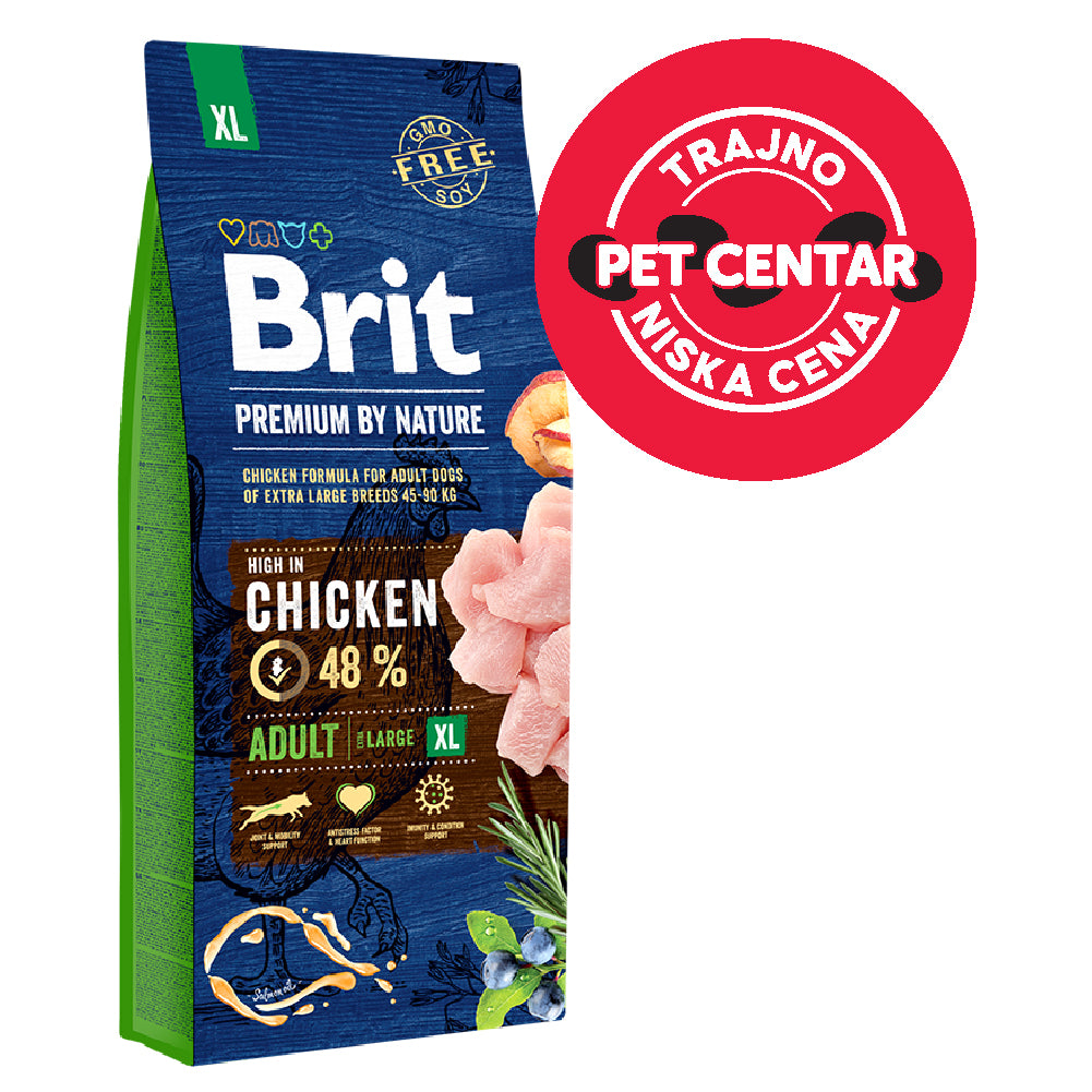 BRIT PREMIUM by Nature Adult Extra Large Breeds – Pet-Centar.rs