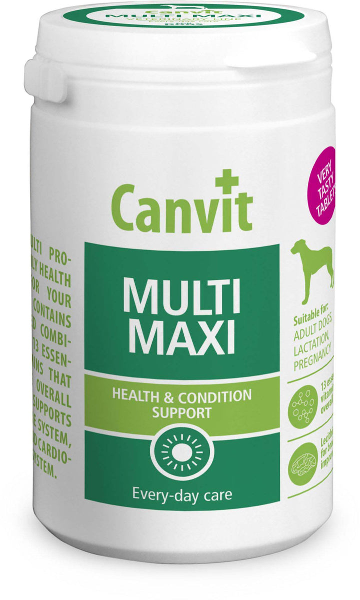 CANVIT Multi Maxi tablete, multivitaminski kompleks, za pse, 230g – Pet ...
