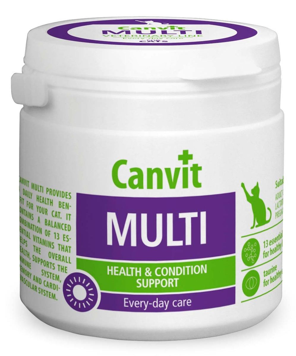 CANVIT Multi tablete, multivitaminski kompleks, za mačke 100g – Pet ...