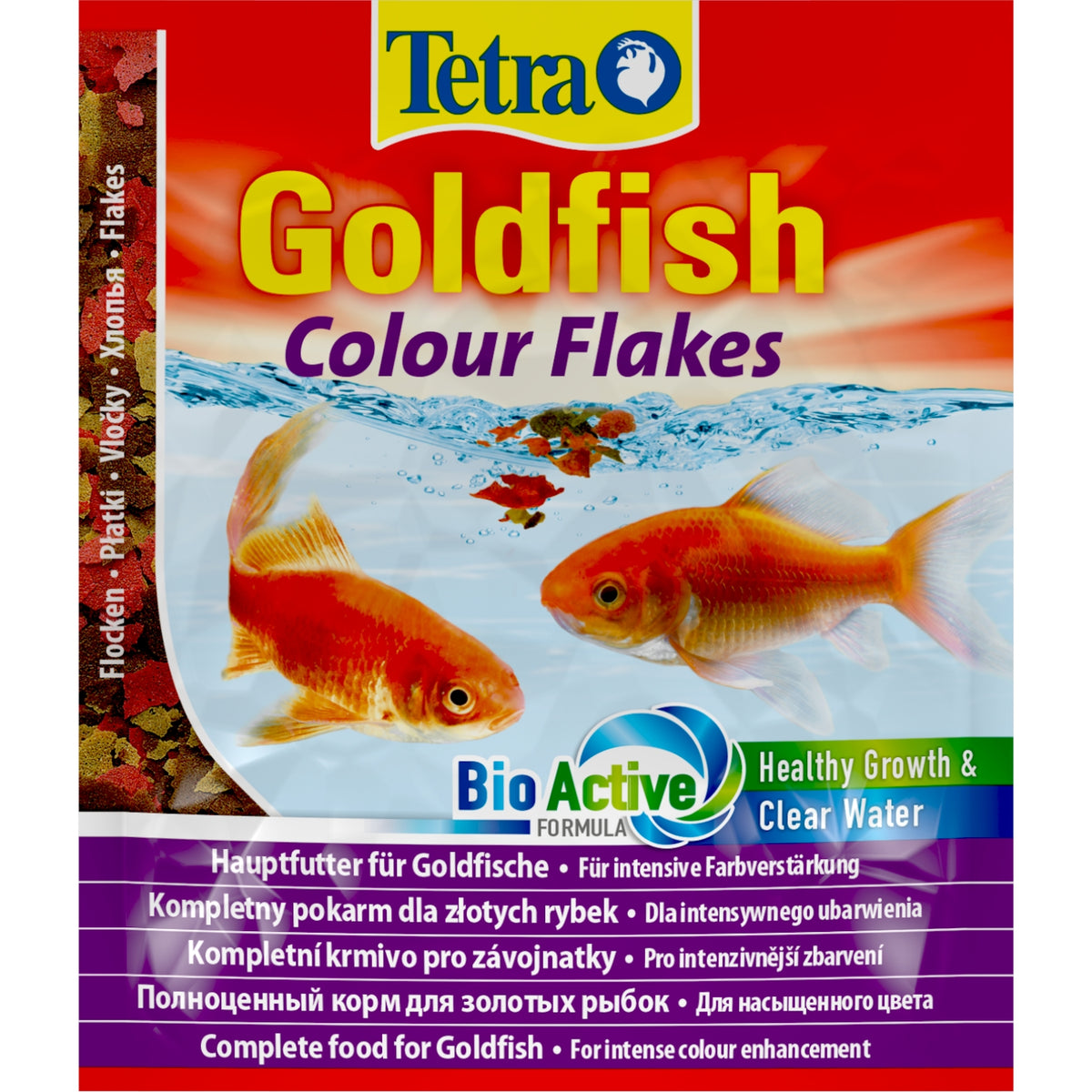 TETRA Goldfish Colour hrana za zlatne ribice, u listićima, 12g – Pet ...